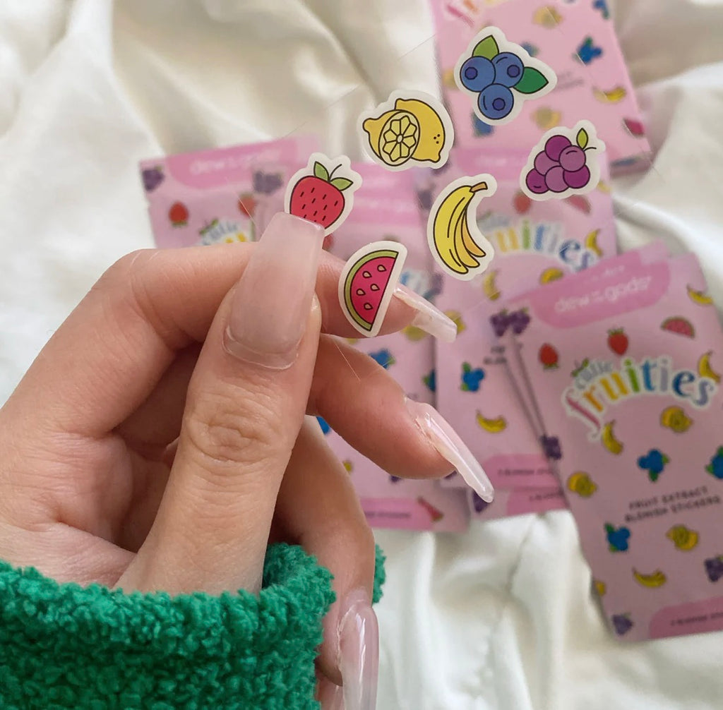 Cutie Fruities Blemish Stickers by Dew of the Gods – The Pear Co.