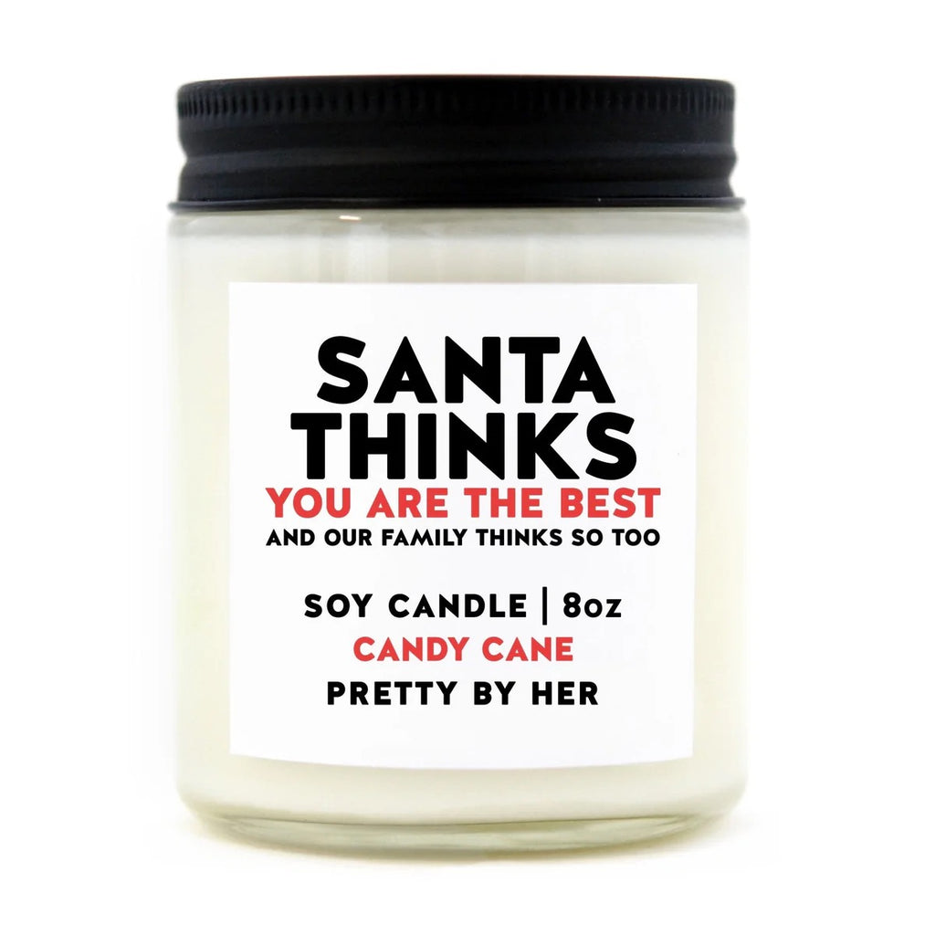 Holiday Candy Cane Candle – The Pear Co.