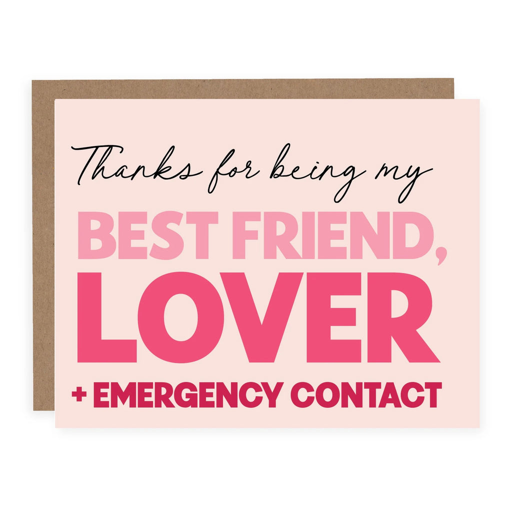 Best Friend, Lover + Emergency Contact Card – The Pear Co.